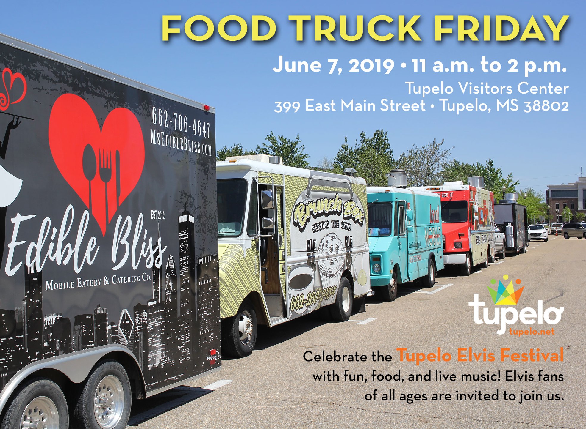 It's almost lunch time.... Don't forget it's Food Truck Friday yall ...